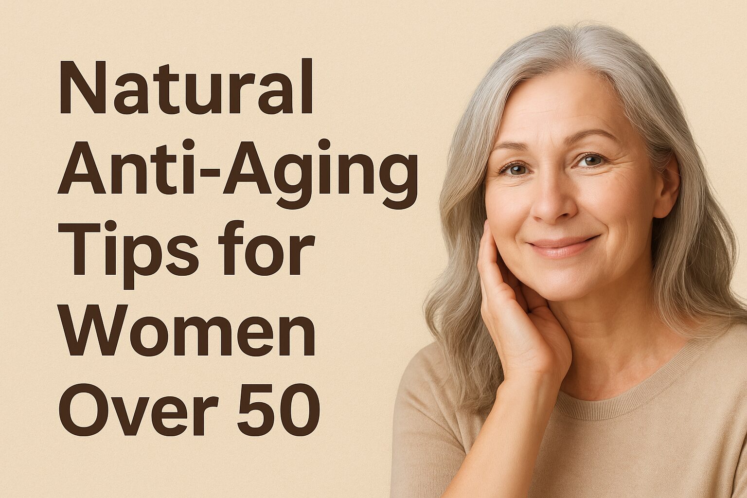 Natural Anti-Aging Tips for Women Over 50 - Menopause & Osteoporosis ...