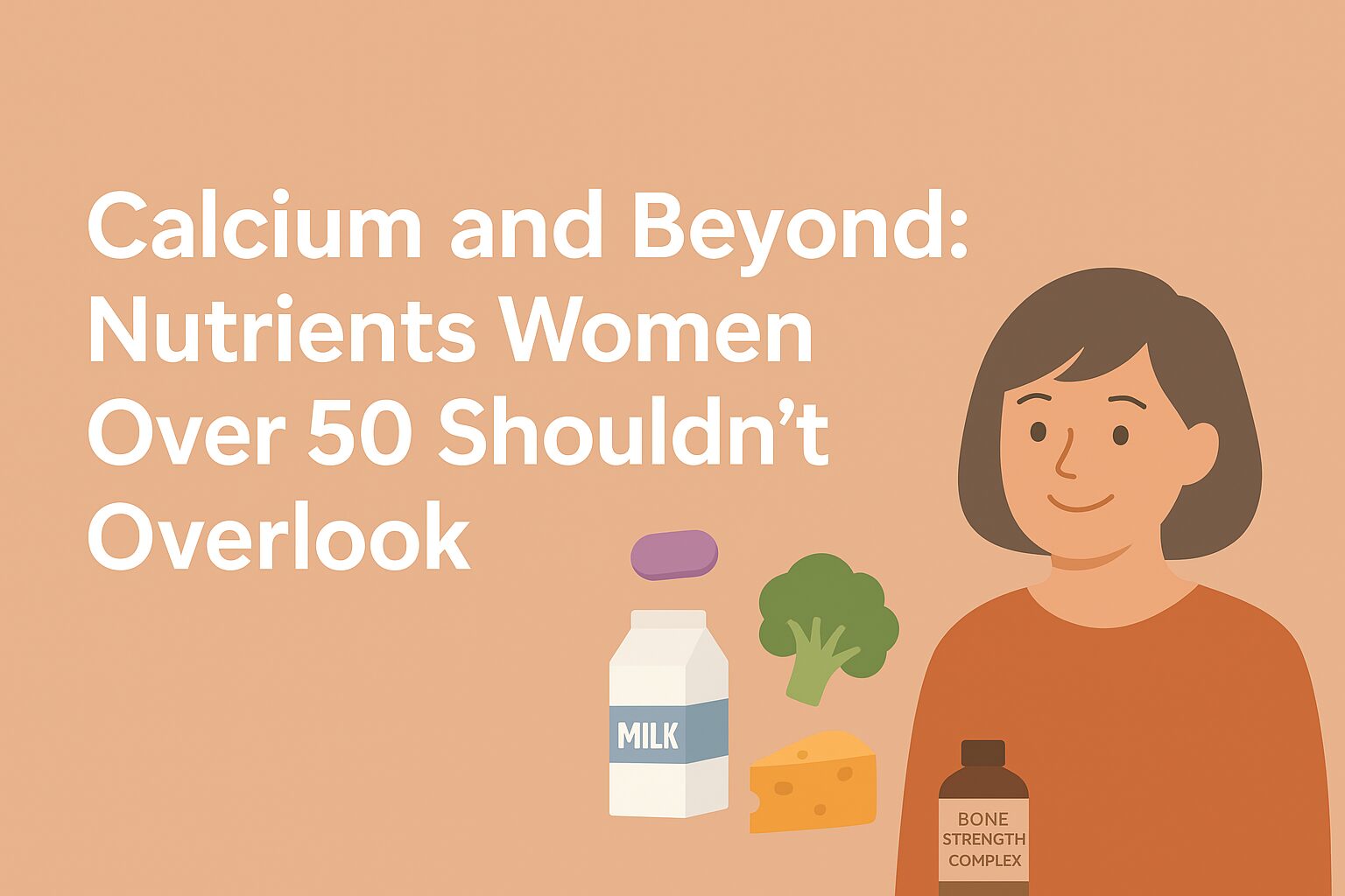 Calcium and Beyond: Nutrients Women Over 50 Shouldn’t Overlook ...