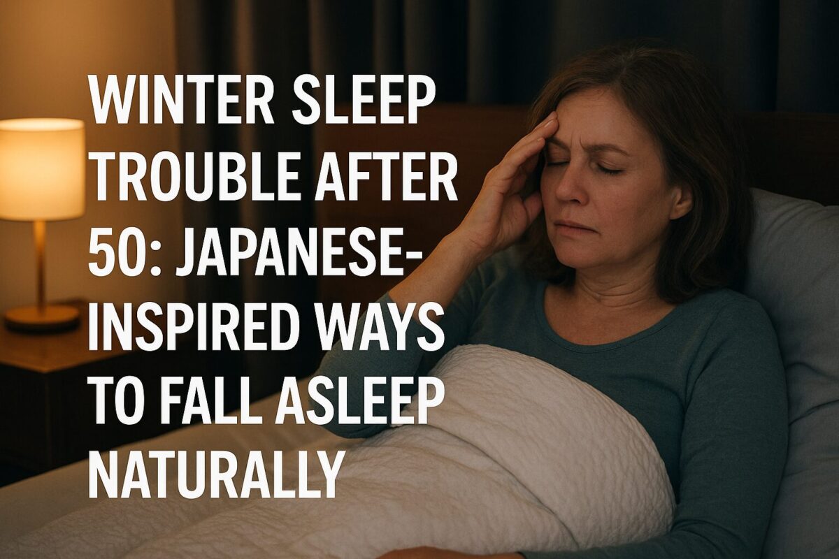 Winter Sleep Trouble After 50: Japanese-Inspired Ways to Fall Asleep ...